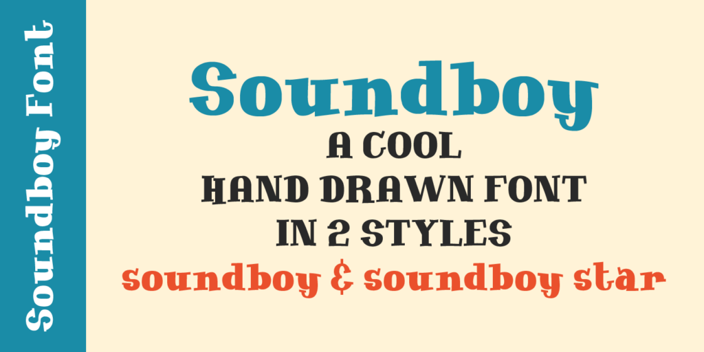 Soundboy Font - Kustomtype