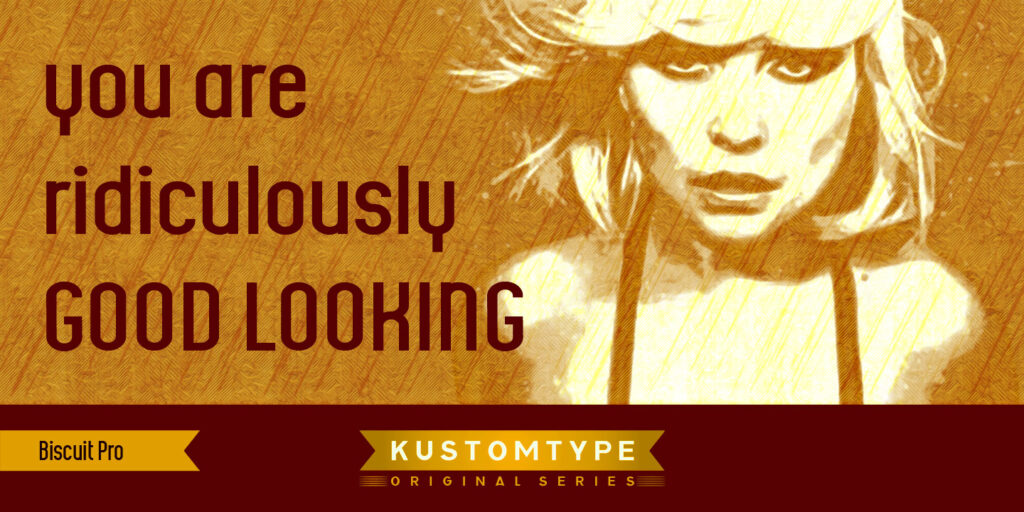Biscuit Pro Font - Kustomtype