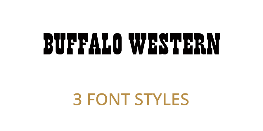 Buffalo Western - Kustomtype