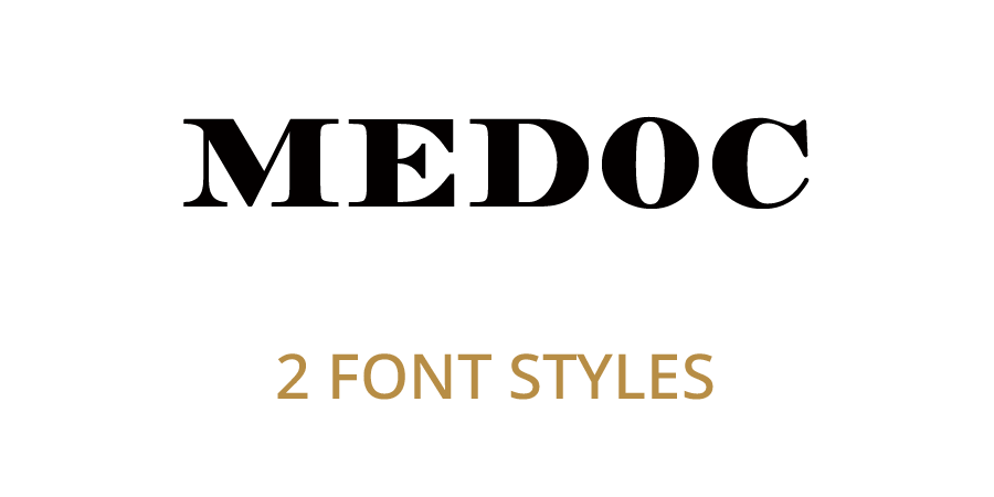 Medoc Font - Kustomtype